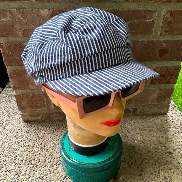 Vintage | Accessories | Vintage Karen Keith Striped Hat | Poshmark